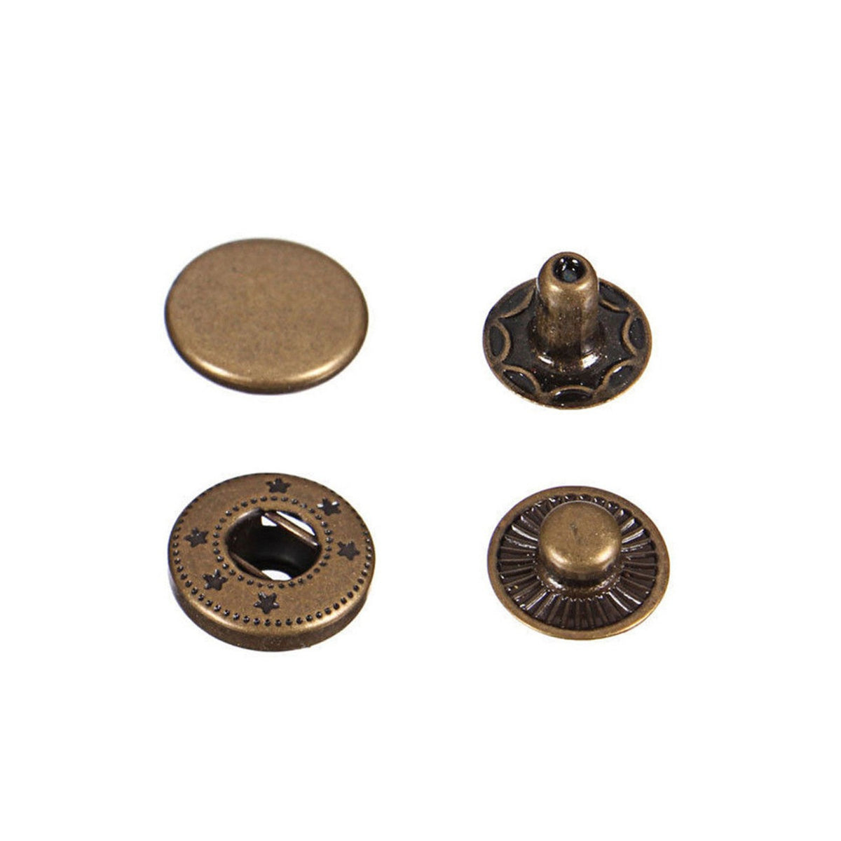 Haberdashery - Studs, Snaps & Poppers - Press Studs - Page 1 - Trimming ...