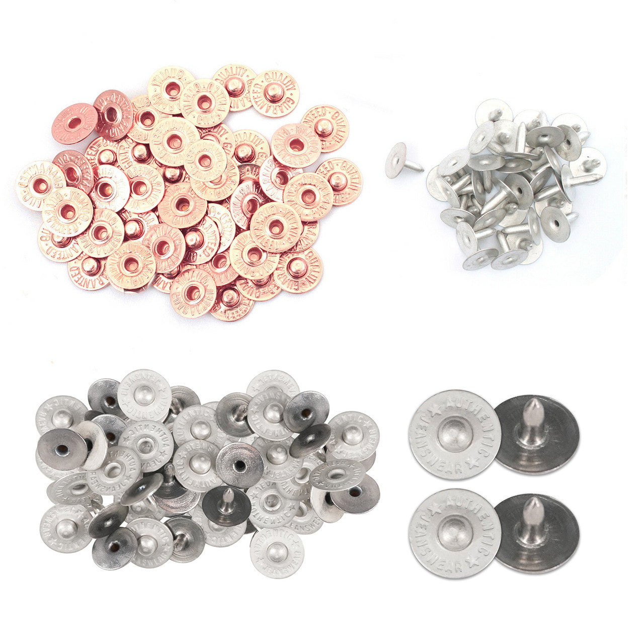 9.5mm Standard Hat Rivets - Trimming Shop – TrimmingShop