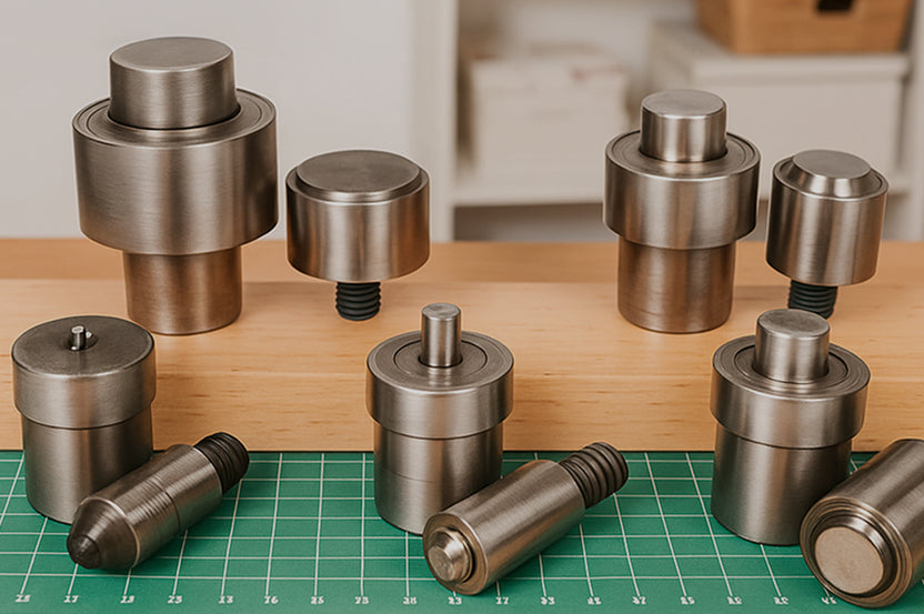 The Green Machine Hand Press® with Hole Punching Die Set - Trimming ...